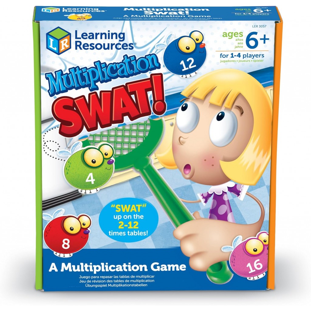 Learning Resources Multiplication Swat! A Multiplication Game – MY ...