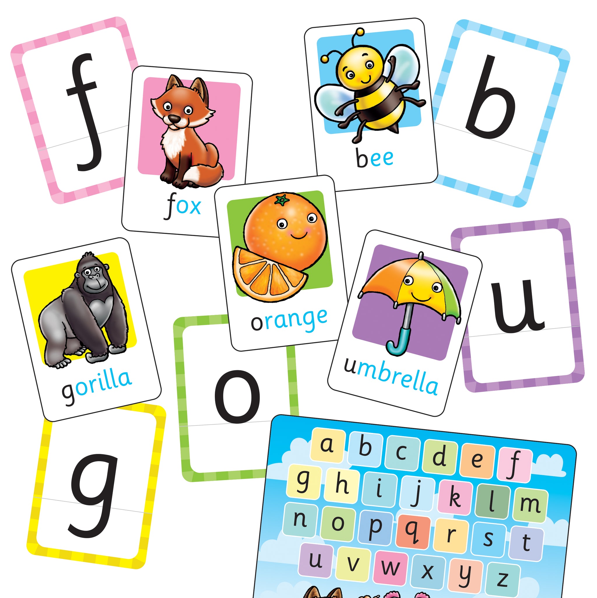 Orchard Toys Alphabet Flashcards – MY SCHOOL BUS