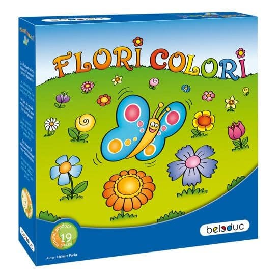Beleduc Flori Colori Colour Matching Game 七彩花朵 顏色配對遊戲 – MY SCHOOL BUS