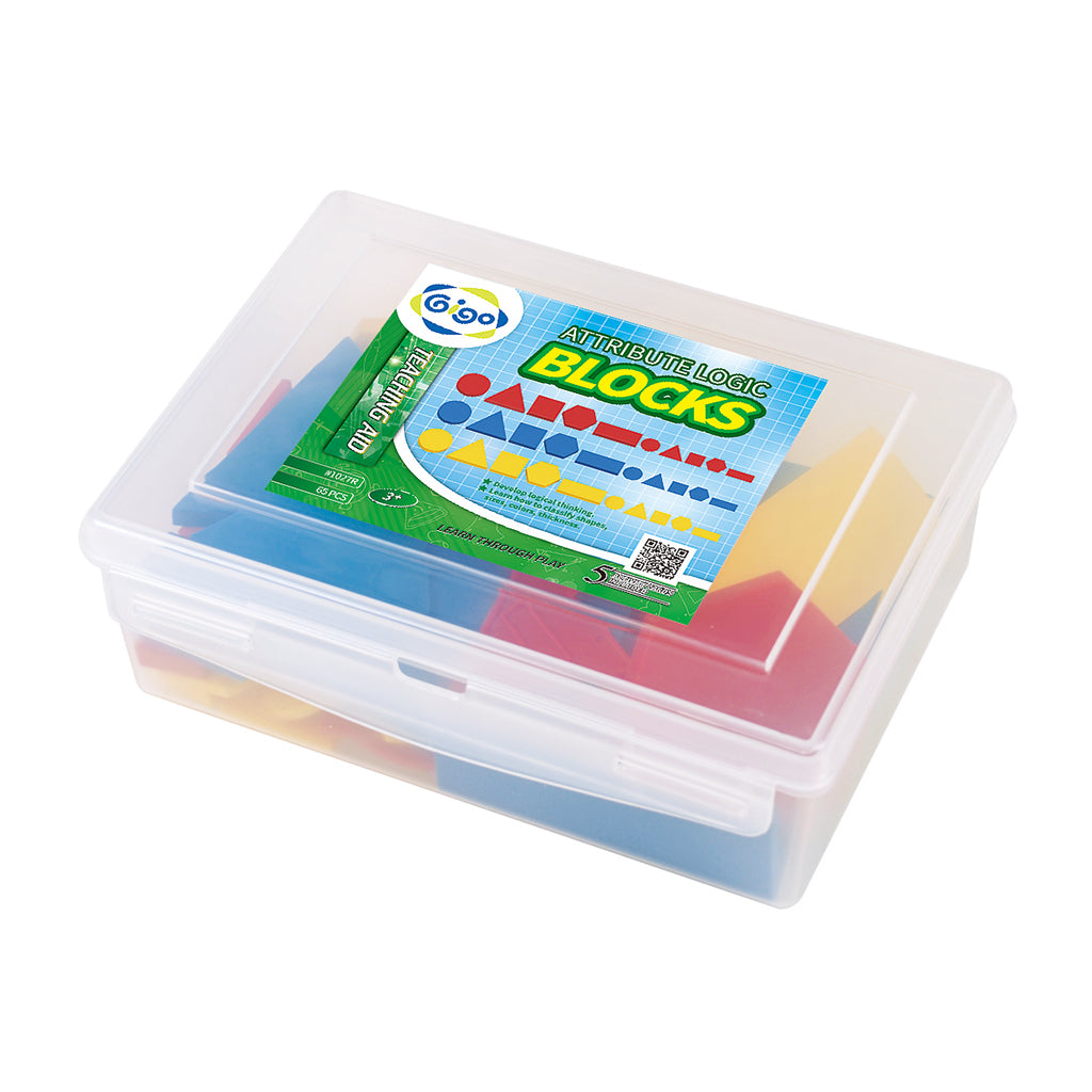 ATTRIBUTE LOGIC BLOCKS 幾何邏輯形狀板 – MY SCHOOL BUS