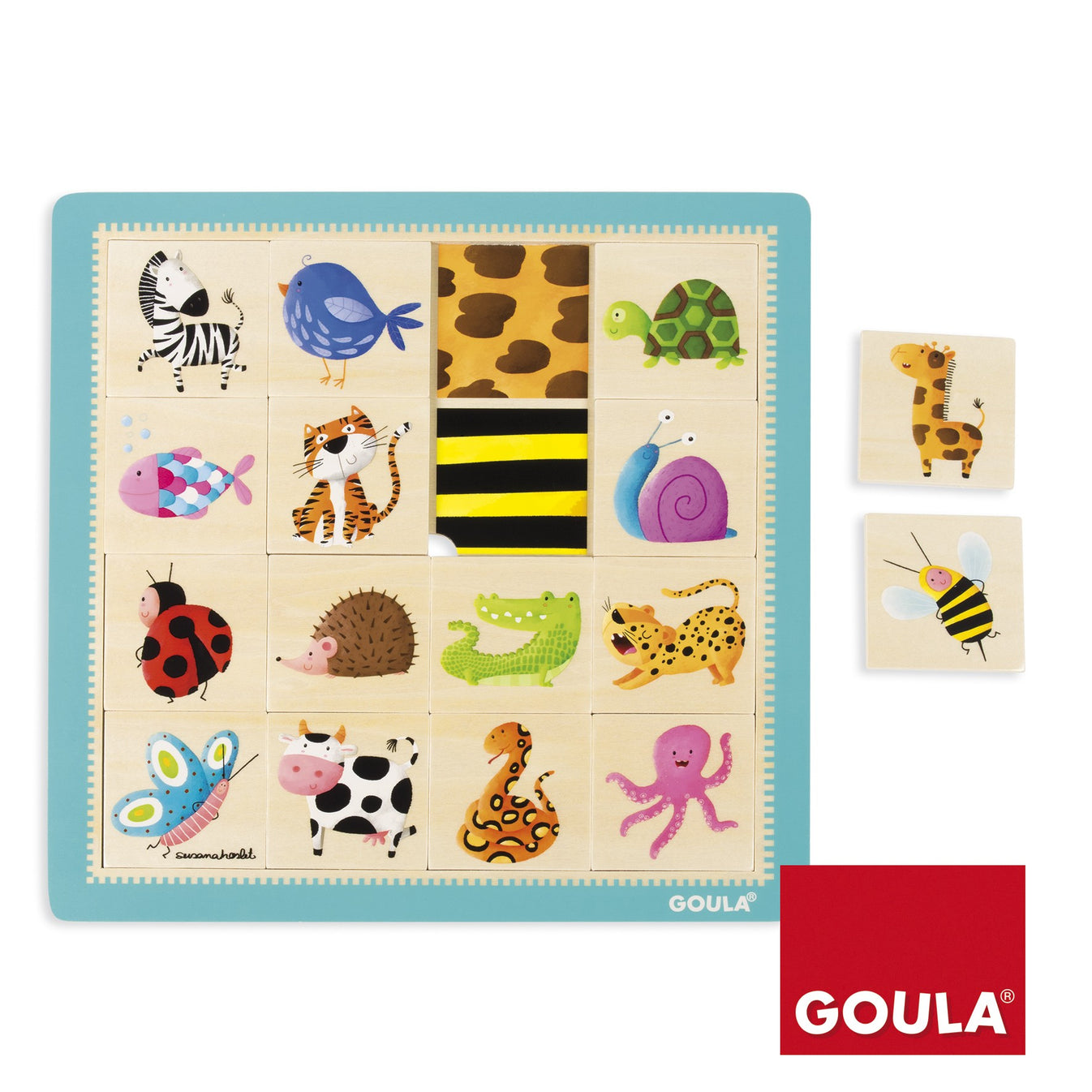 Goula Match-inside Creature Pattern & Textures Memory Game – MY SCHOOL BUS