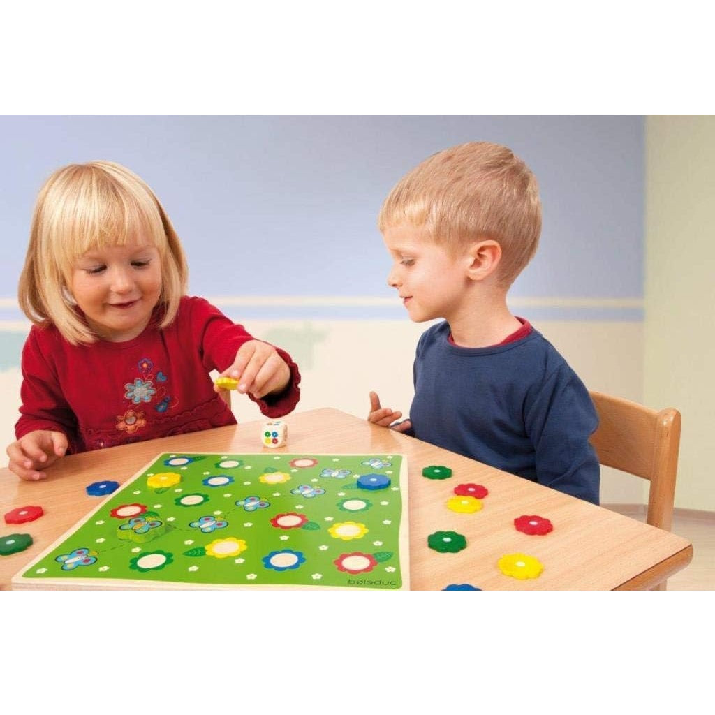 Beleduc Flori Colori Colour Matching Game 七彩花朵 顏色配對遊戲 – MY SCHOOL BUS