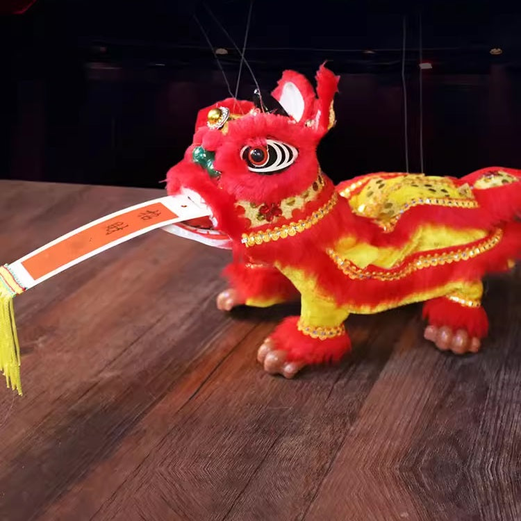 Handmade Lion Dance Mini Model Marionette 手工舞獅迷你提線模型 – MY SCHOOL BUS