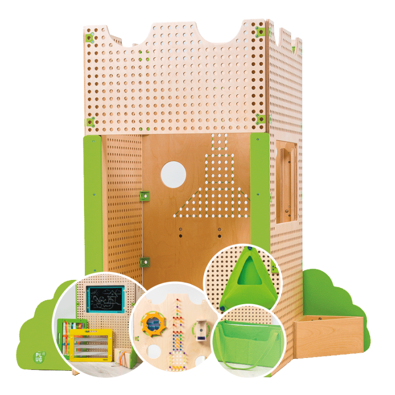 Beleduc PLUG it "Activity Playhouse Set" PLUG it“活動劇場套裝” – MY SCHOOL BUS