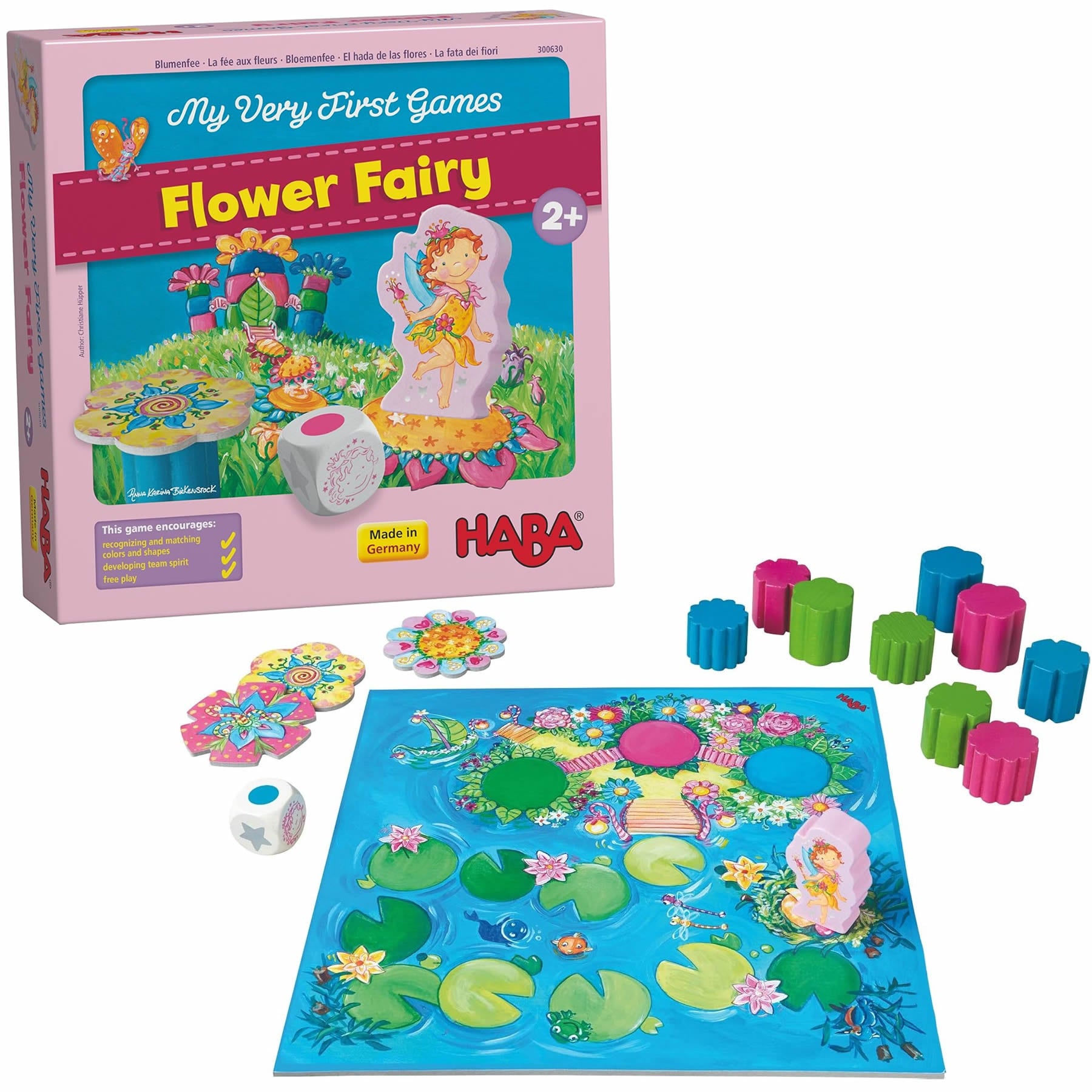 Haba My Very First Games – Flower Fairy Color Matching and Memory Game ...