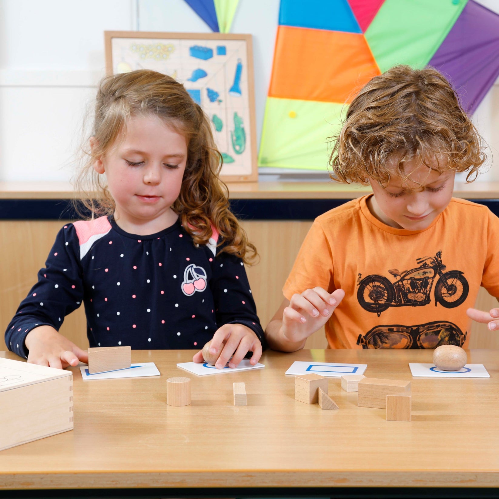 Educo Tactile Material - Geometric Shapes 觸摸輪廓遊戲 - 幾何積木 – MY SCHOOL BUS