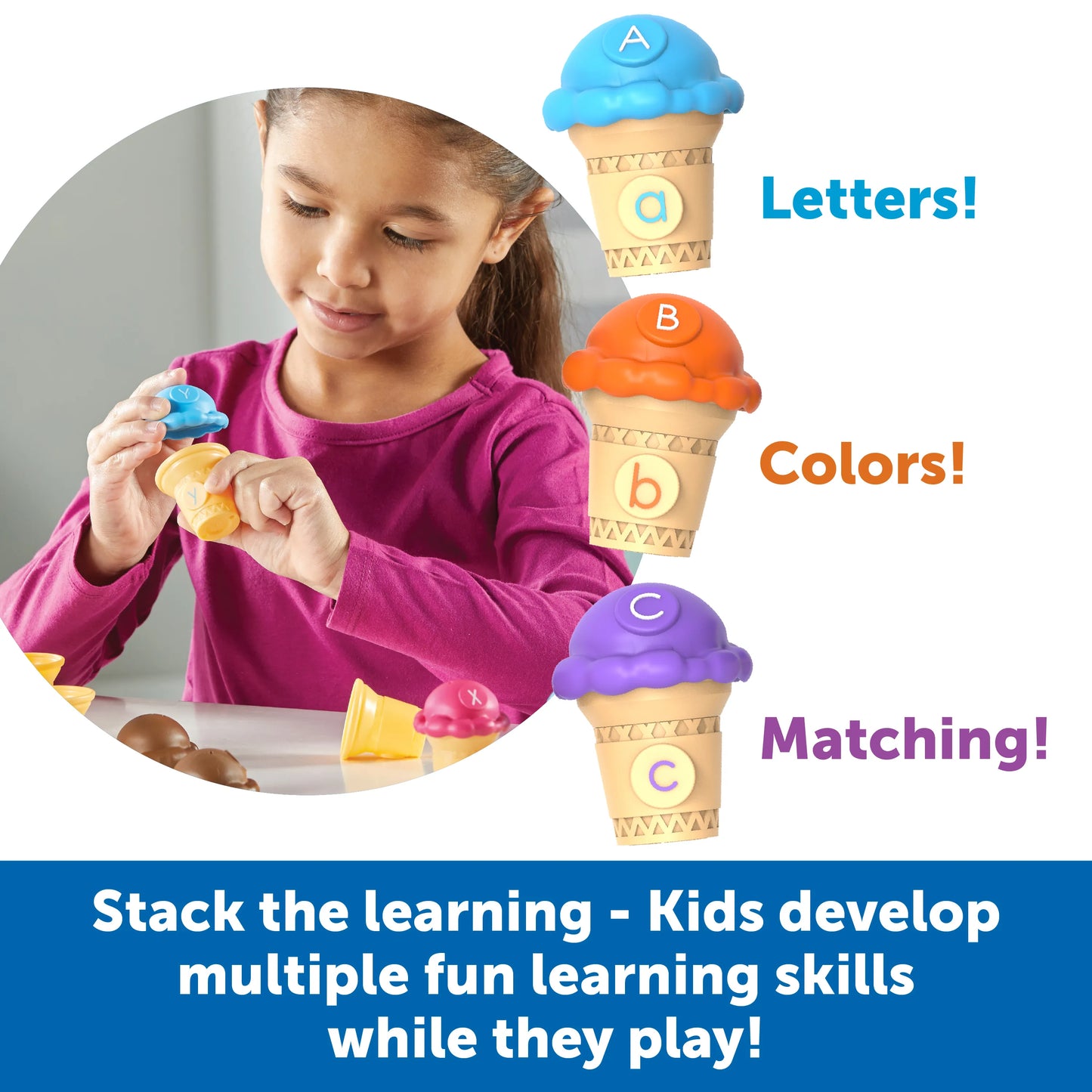 Learning Resources Mini Letter Scoops – MY SCHOOL BUS