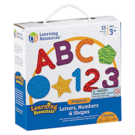Learning Resources Magnetic Letters, Numbers & Shapes – MY SCHOOL BUS