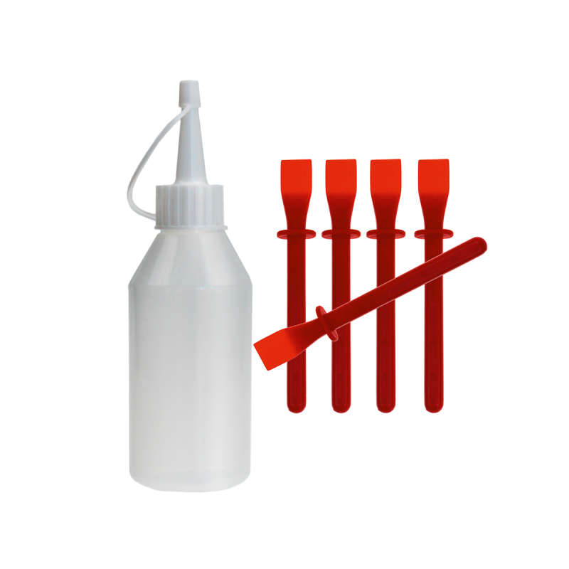 Beleduc Set of 5 Scrapers & 20 Bottles 5 件組刮刀和 20 個瓶子 – MY SCHOOL BUS