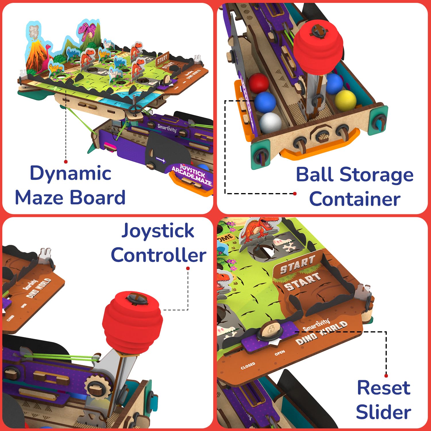 Smartivity Joystick Arcade Maze STEM Educational DIY Science Toys 動手砌 ...