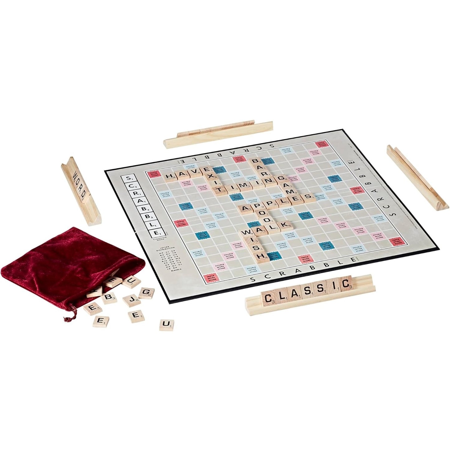 Scrabble Retro Series 1949 Edition Board Game 拼字遊戲經典填字遊戲 復刻版 – MY ...