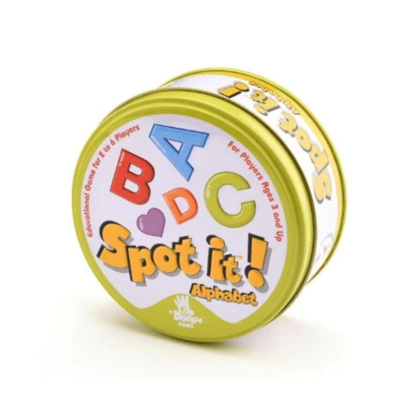 Spot it! DOBBLE Alphabet Speed and Observation Game 嗒寶 英文字母 觀察及反應遊戲 ...