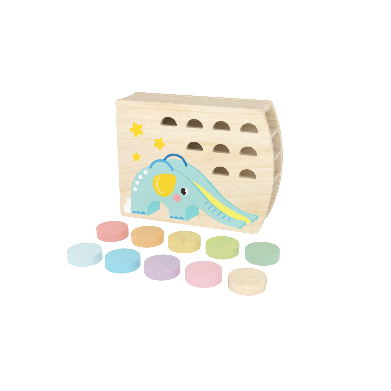 EDUcare Colorful Coin Drop Box 彩色投幣盒 – MY SCHOOL BUS