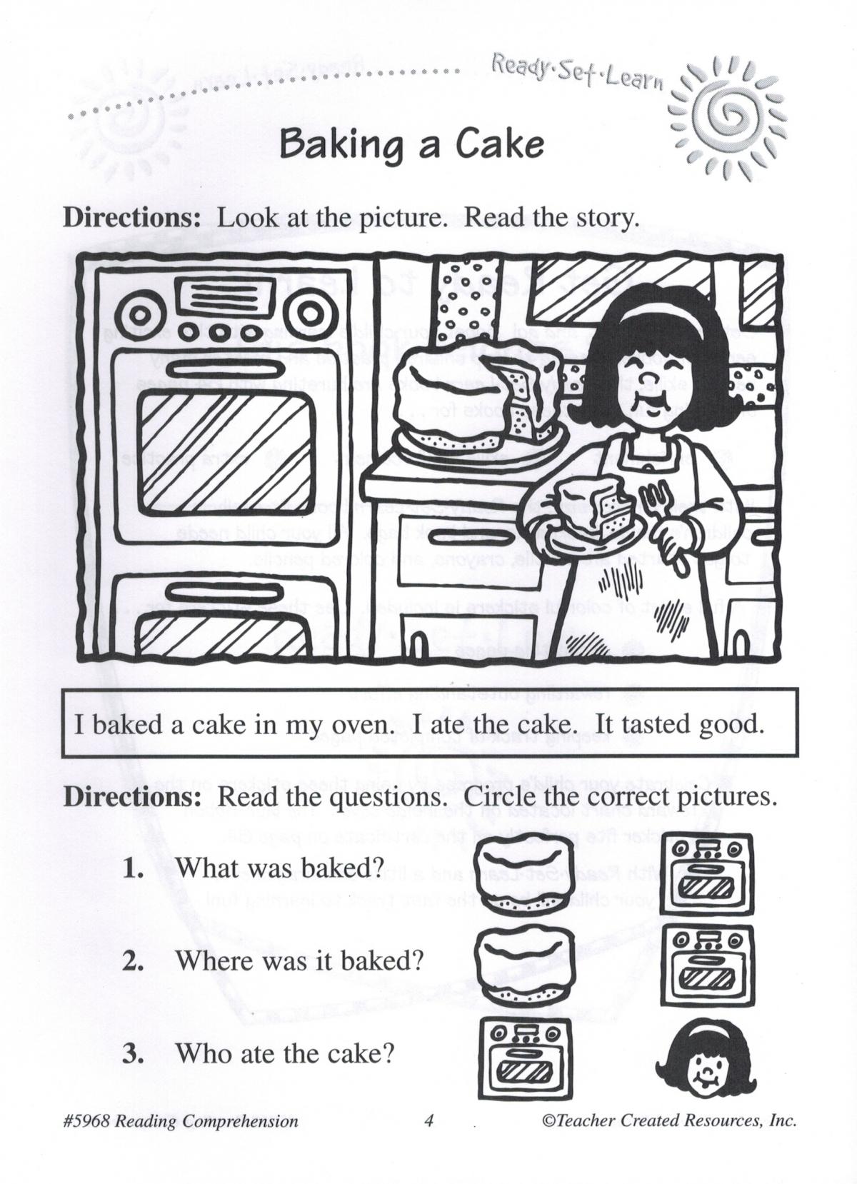 US TCR Ready-Set-Learn: Reading Comprehension; Grade 1 / K3 美國 TCR Rea ...