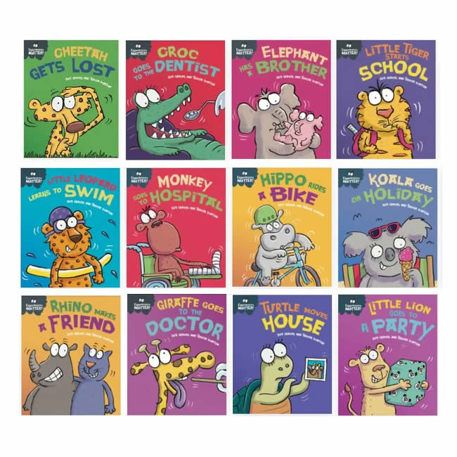 Sue Graves Experiences Matter Collection 12 Book Set 幼兒生活經歷系列 12 本套裝 ...