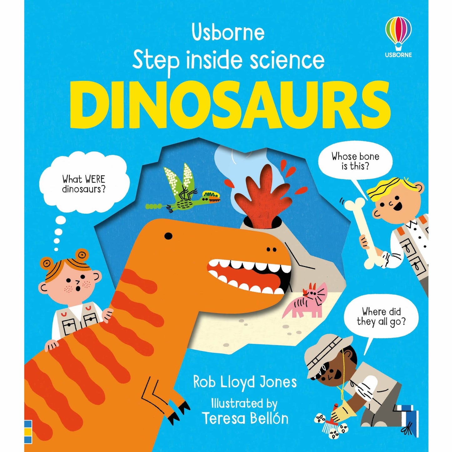 Usborne Step Inside Science Dinosaurs 走進科學系列 恐龍 – MY SCHOOL BUS