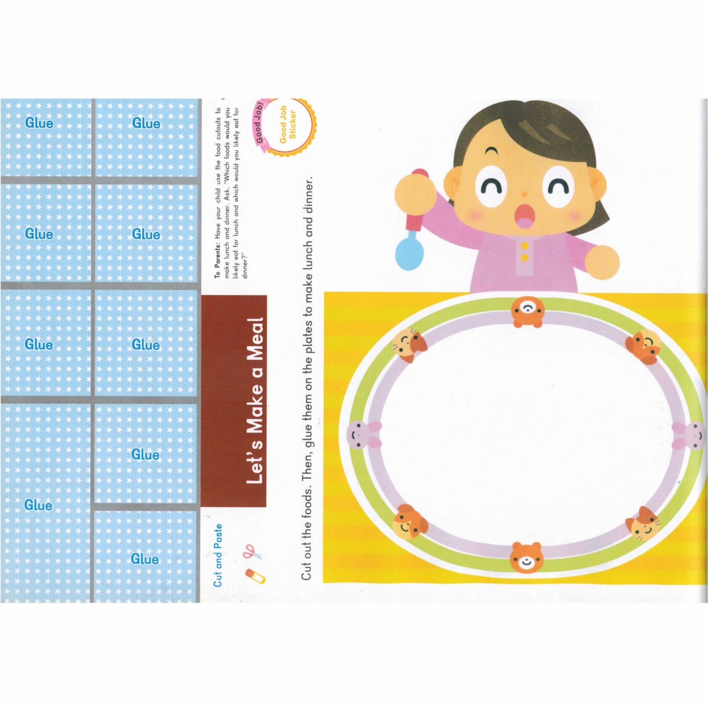 Gakken Let's Cut and Paste Age 2-4 – MY SCHOOL BUS