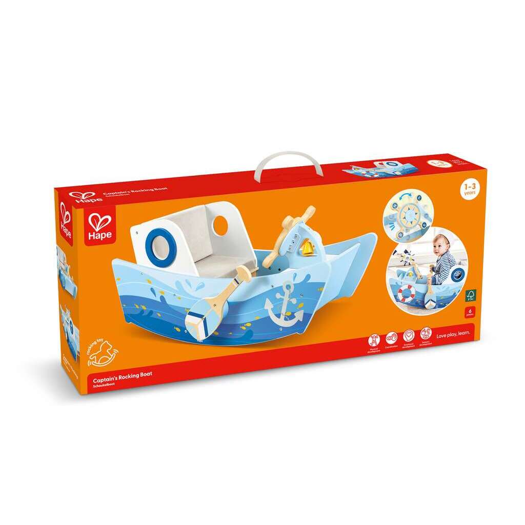 Hape Captain's Rocking Boat 啟航號搖搖船 – MY SCHOOL BUS