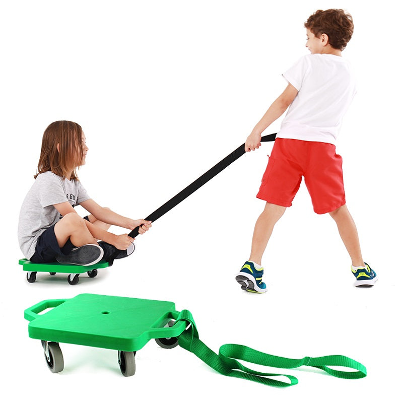 Connectable Sitting Scooter Board Assorted Color Set of 6架 連接式滑板車 套裝 ...