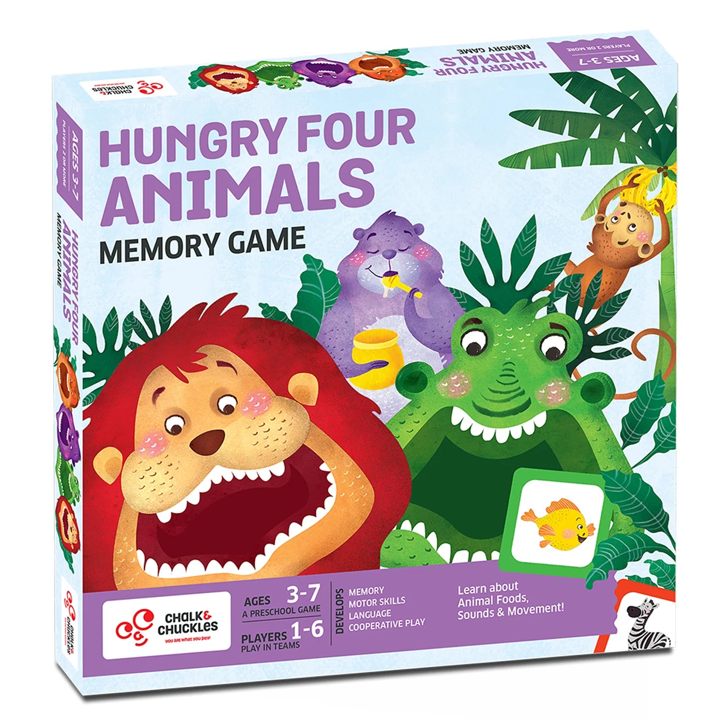 Hungry Four Memory & Movement Game – MY SCHOOL BUS