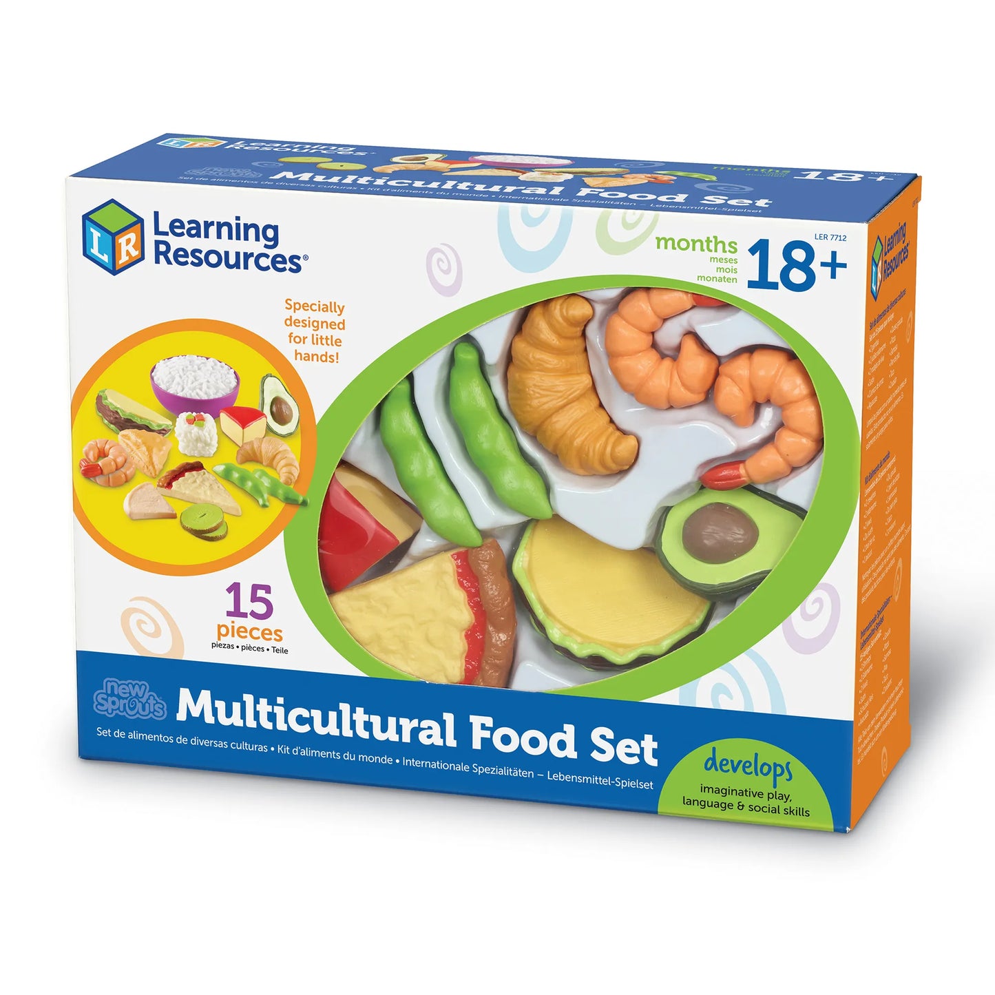 Learning Resources New Sprouts Multicultural Food Set – MY SCHOOL BUS