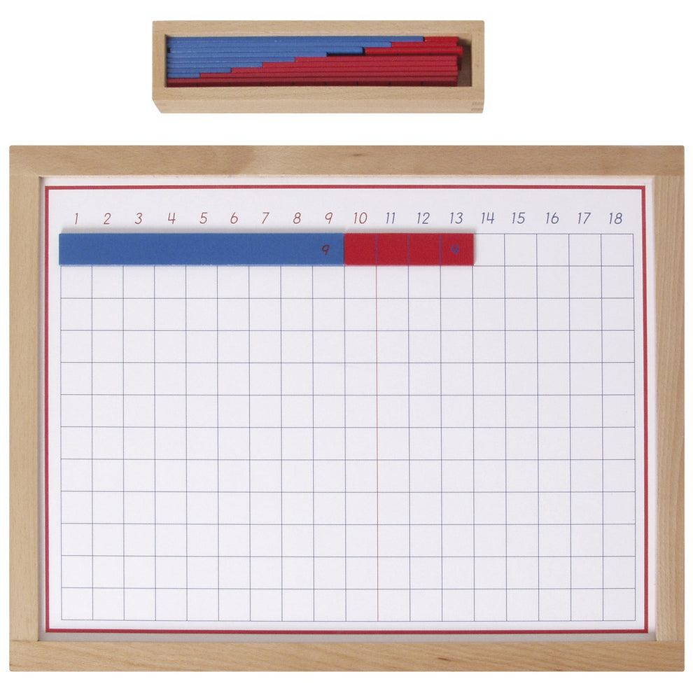 Kindermatic Montessori Addition Strip Board 蒙特梭利 加法板 – MY SCHOOL BUS