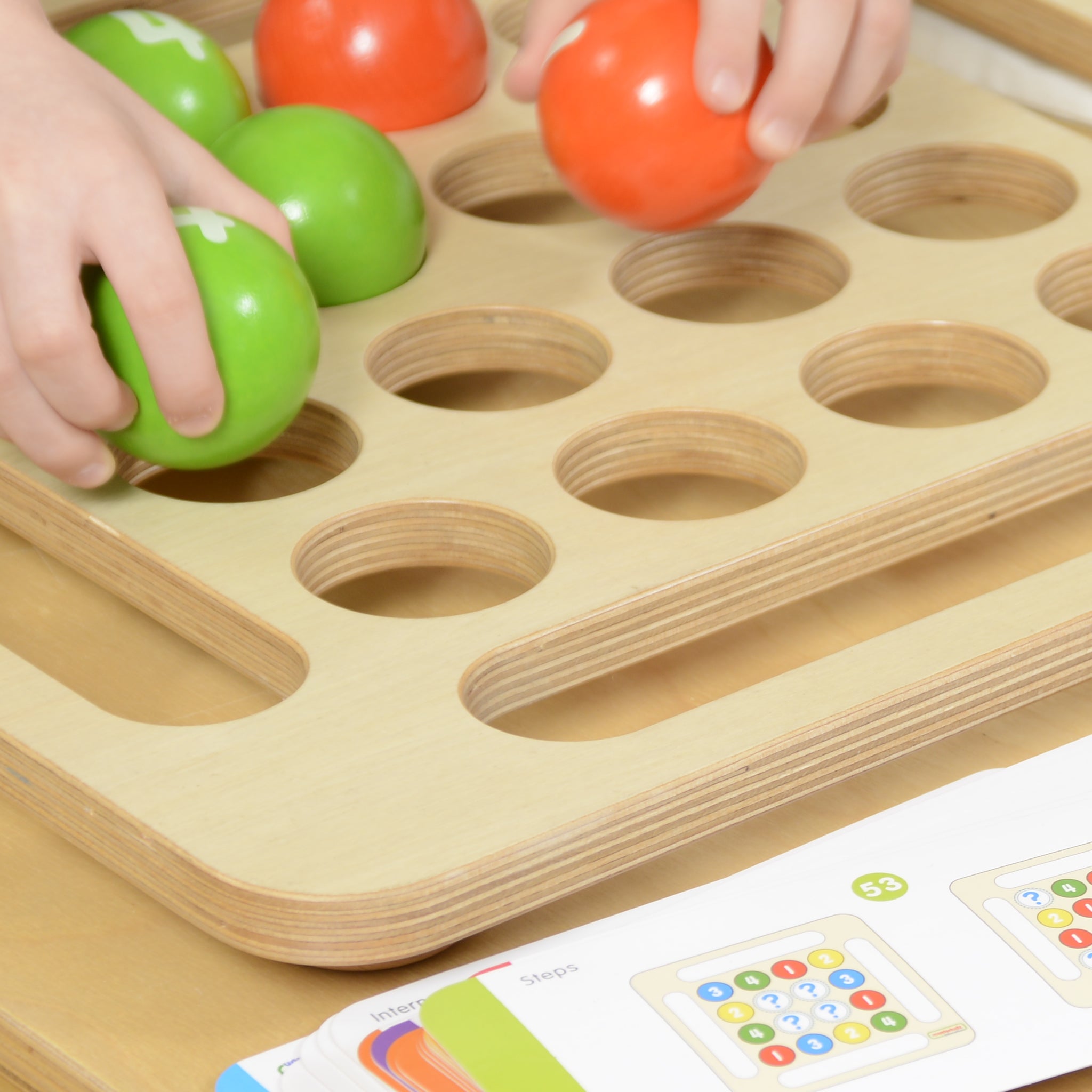 Masterkidz Jumbo Wooden Ball Game 三維概念木球遊戲 – MY SCHOOL BUS