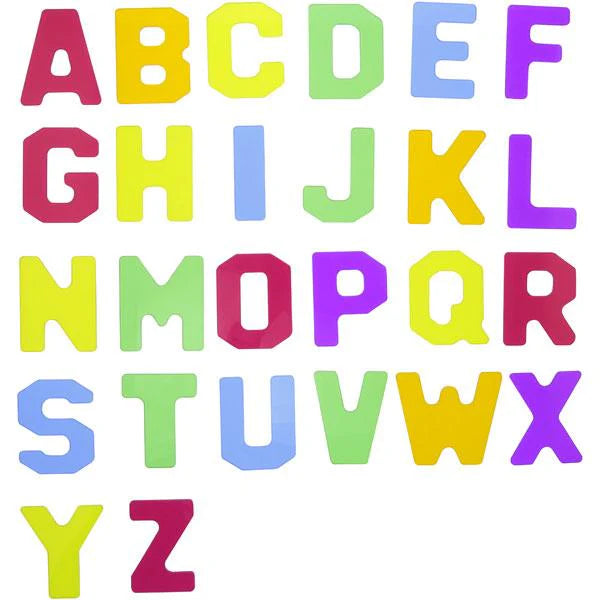Masterkidz 38 Pieces Translucent Numbers and Alphabets Set without Lig ...