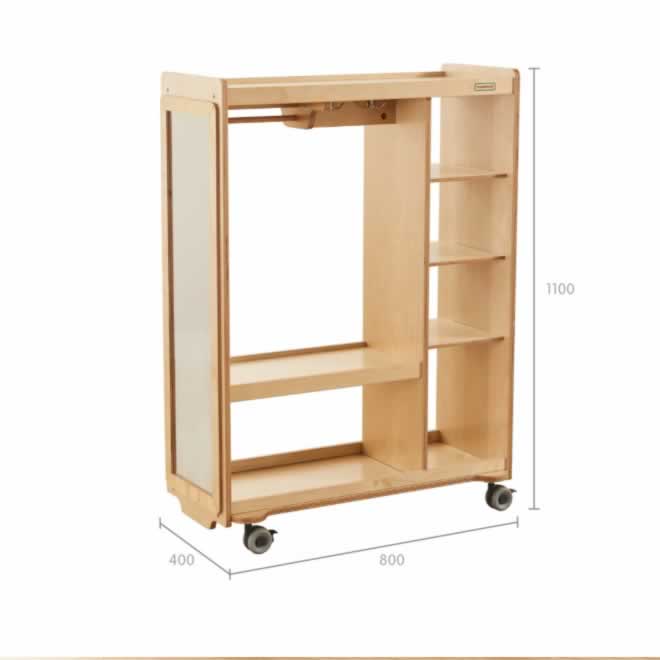 Masterkidz Mobile Dress Up Trolley 移動衣帽間 – MY SCHOOL BUS