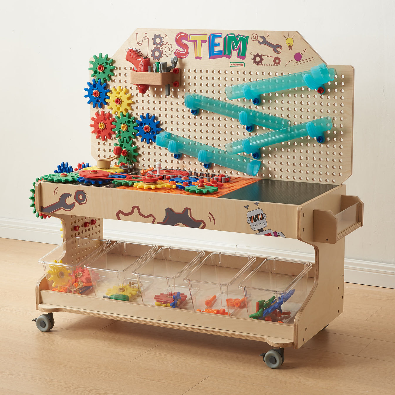 Masterkidz STEM Activity Workbench and STEM Activity Station – MY ...
