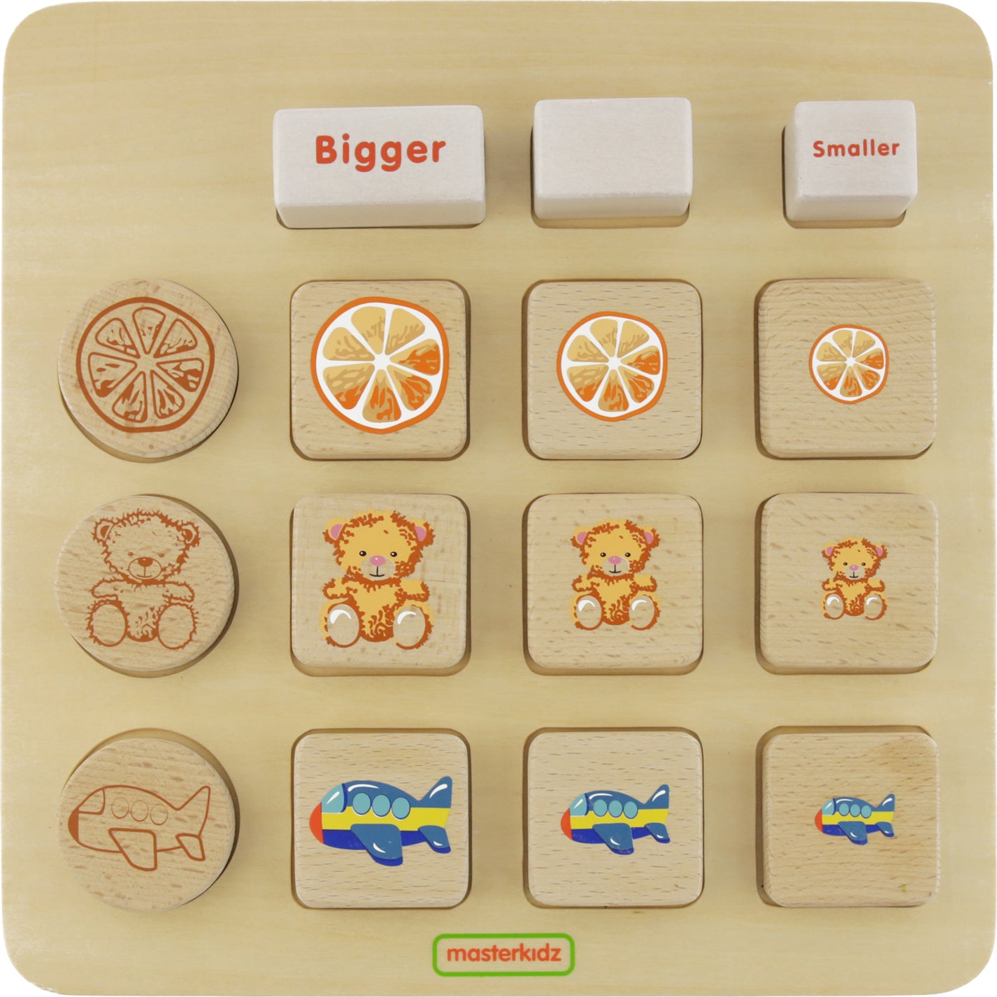 Masterkidz Sorting and Grouping Objects & Sizes 分類及配對學習板 - 物件與件物大小 – MY ...