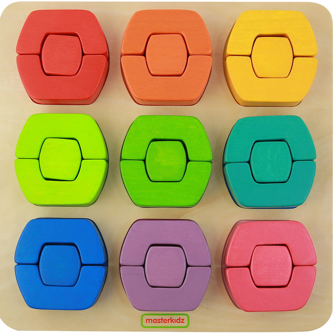 Masterkidz Stacking Men Blocks 顏色配對疊羅漢積木 – MY SCHOOL BUS