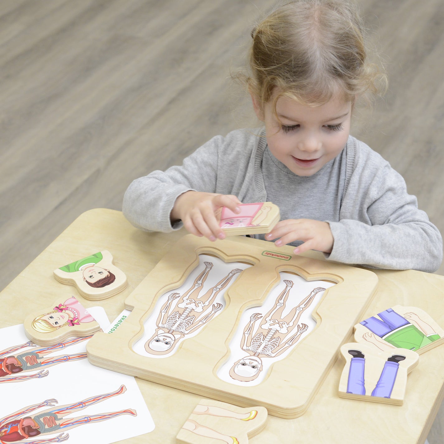 Masterkidz Human Body Layered Puzzles人體認知多層拼板 – MY SCHOOL BUS