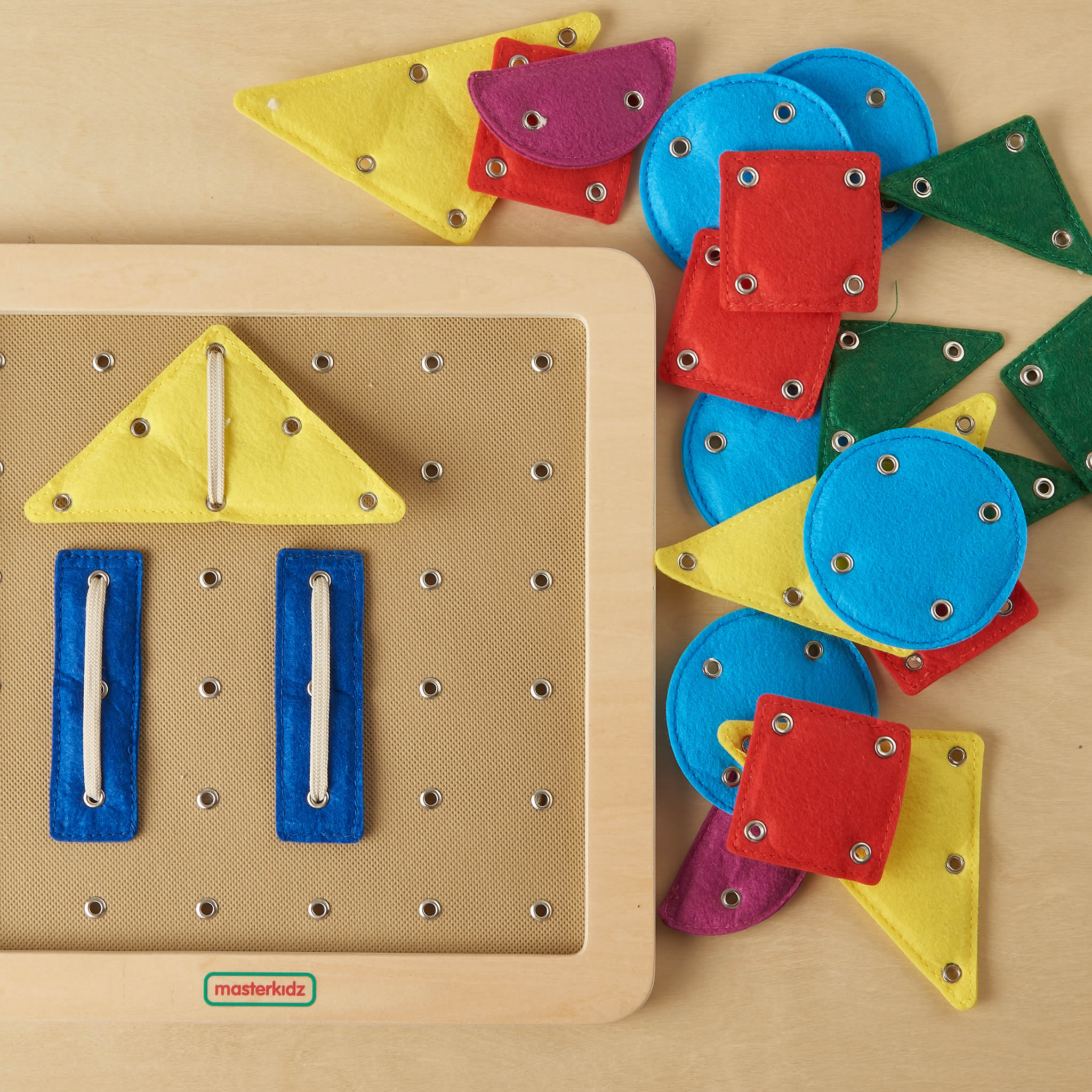 Masterkidz Handy Learning Board Basic Skills Training - Lacing Board 生 ...