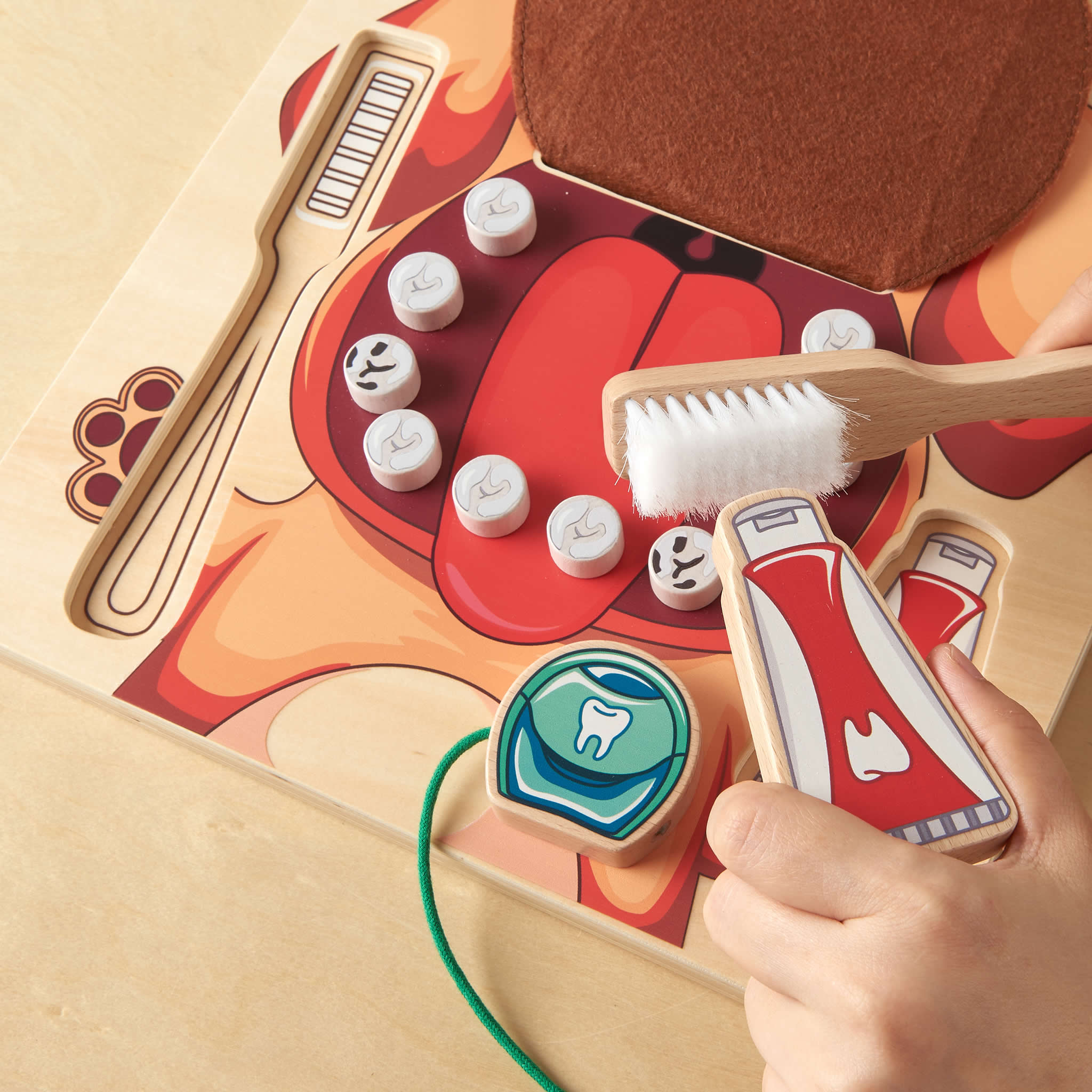 Masterkidz MK30474 Oral Health Learning Toy Handy Learning Board 口腔健康學 ...