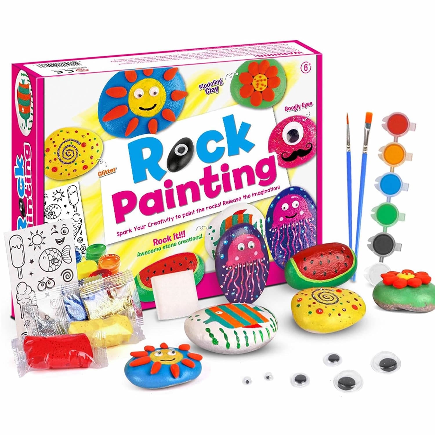Rock Painting Activity Set 石頭彩繪藝術套裝 – MY SCHOOL BUS