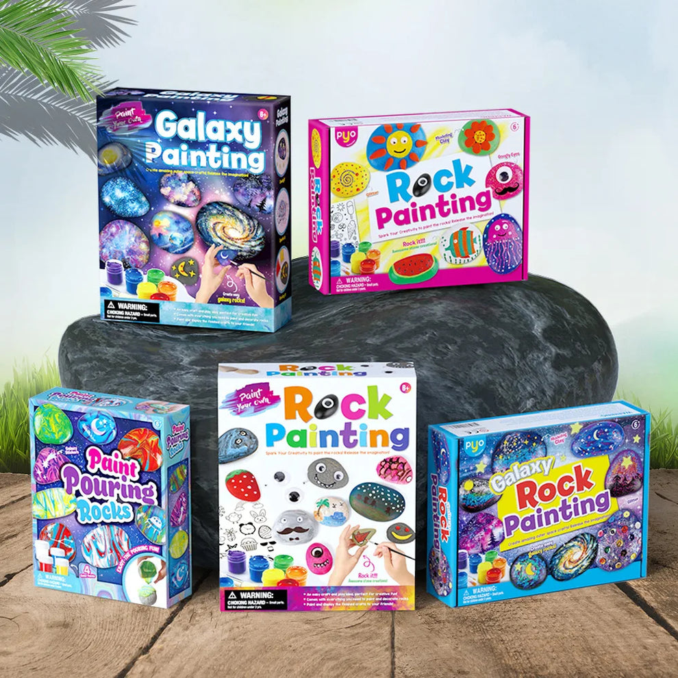 Rock Painting Activity Set 石頭彩繪藝術套裝 – MY SCHOOL BUS