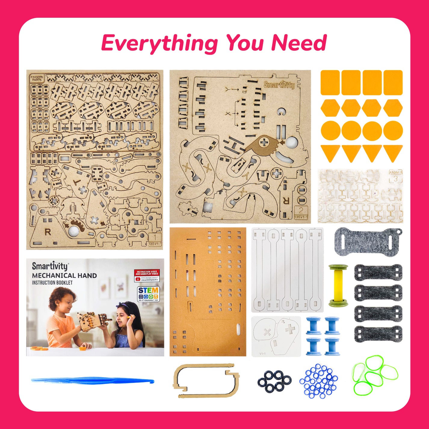 Smartivity Mechanical Hand 機械手 – MY SCHOOL BUS