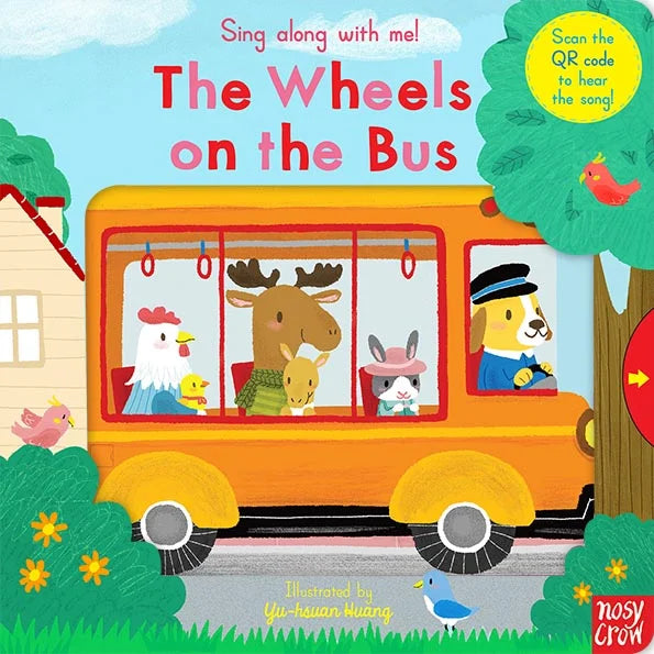Sing Along With Me! The Wheels on the Bus (Board book with QR Code) 硬頁 ...