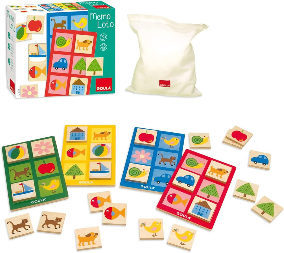 Goula Memo-Lotto Matching & Memory Game 經典配對及記憶遊戲 – MY SCHOOL BUS