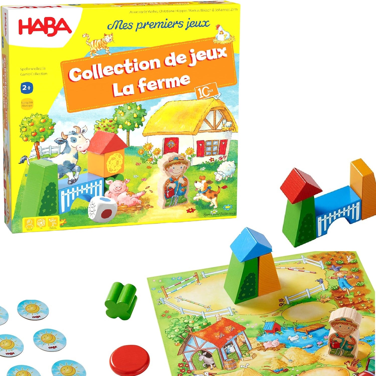 Haba 10 in 1 Game Collection 農場 10合1 遊戲套裝 – MY SCHOOL BUS