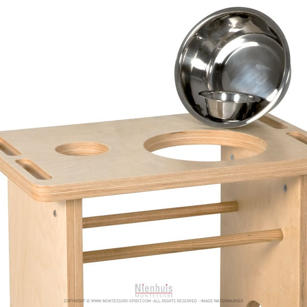 Nienhuis Montessori Hand Washing Table Age 3+ 蒙特梭利教具- 手洗台 – MY SCHOOL BUS