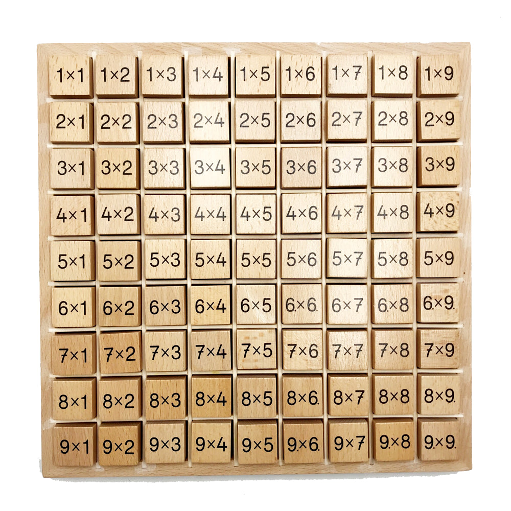 Jako-o Times Table Tray (Rechenkasten) 乘法盤遊戲 – MY SCHOOL BUS